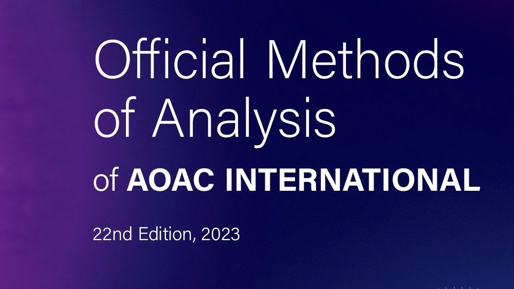 معرفی کتاب Official Methods of Analysis of AOAC International ...